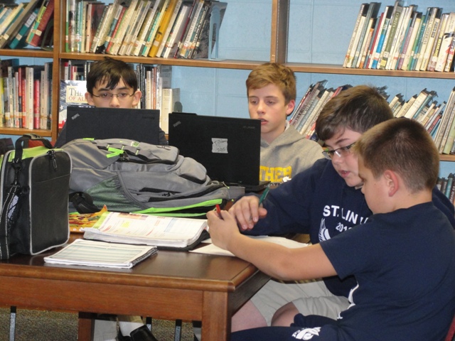 NJHS & Student Council Service Activities – St. Linus School