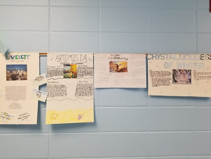 7th Grade Studies Greek Mythology! – St. Linus School