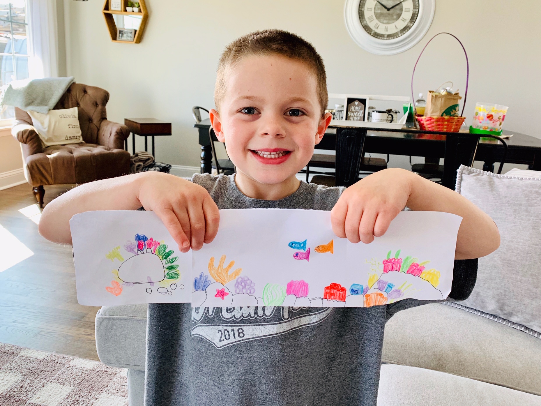 Mrs. Revis’ Kindergarten Class did a unit on the Coral Reef! – St ...