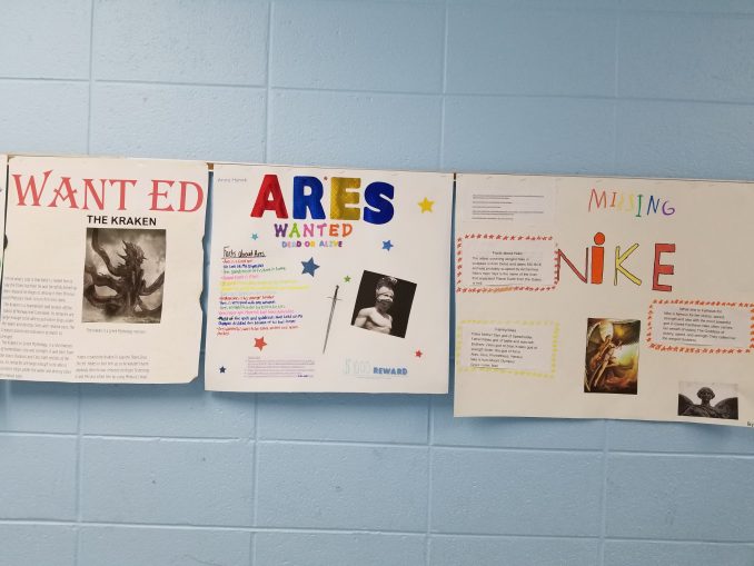 Greek Mythology Wanted Posters!!! – St. Linus School