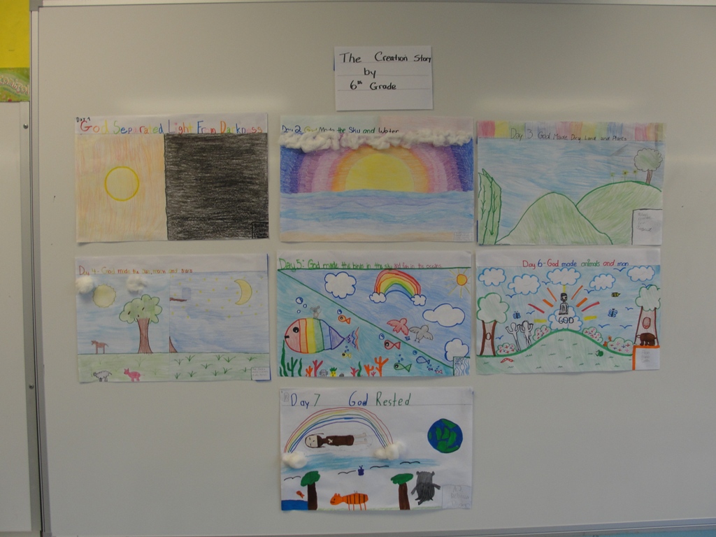 6th & 7th Grade Creation Story – St. Linus School