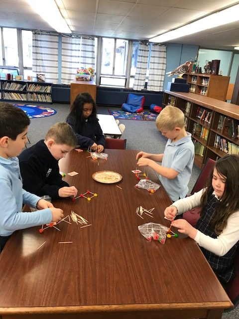 1st Grade STEM activity! – St. Linus School