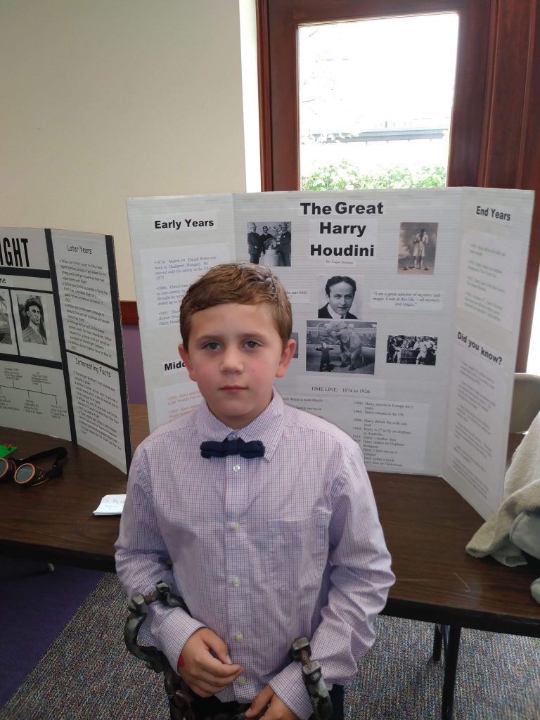 3rd Grade Wax Museum! – St. Linus School