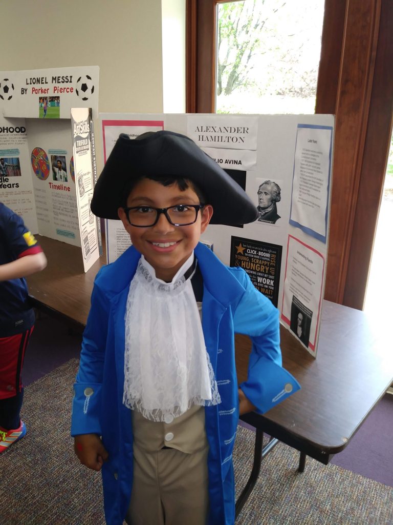 3rd Grade Wax Museum! – St. Linus School
