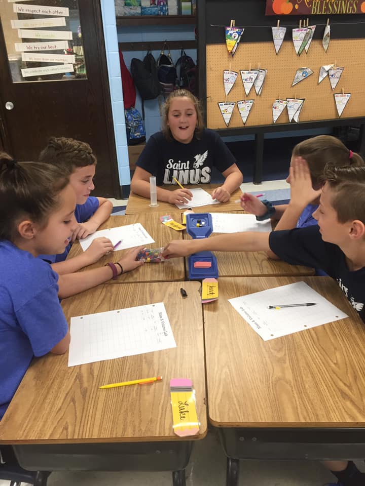 5th Grade Science is fun! – St. Linus School