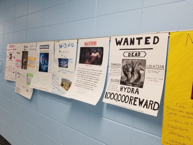 Greek Mythology Wanted Posters!!! – St. Linus School