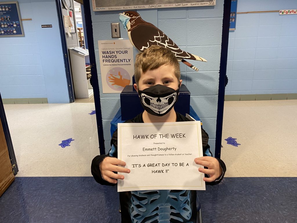 “Hawks of the Week” – St. Linus School