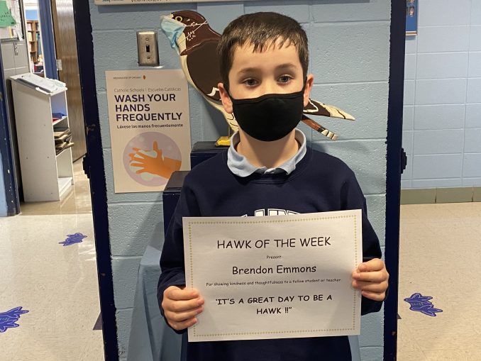 Hawks of the Week! – St. Linus School