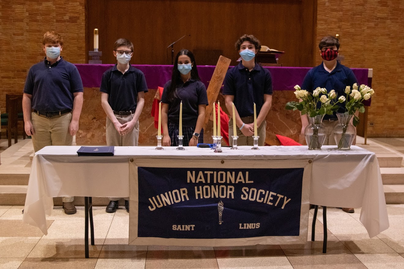 NJHS Induction Ceremony – St. Linus School