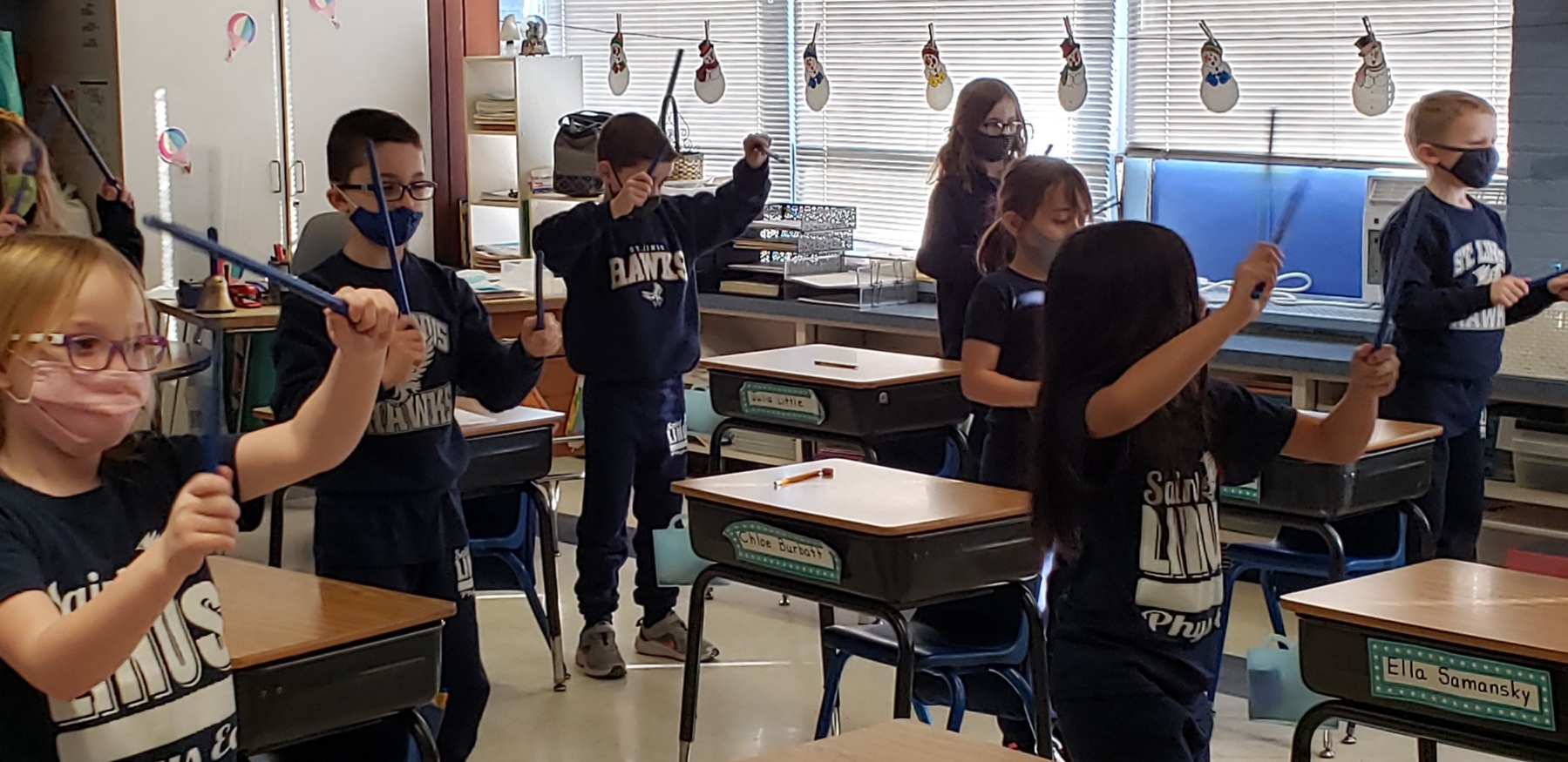 Music Class fun! – St. Linus School