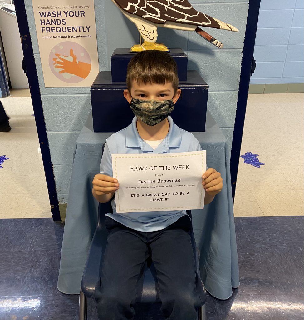 Hawks of the Week! – St. Linus School