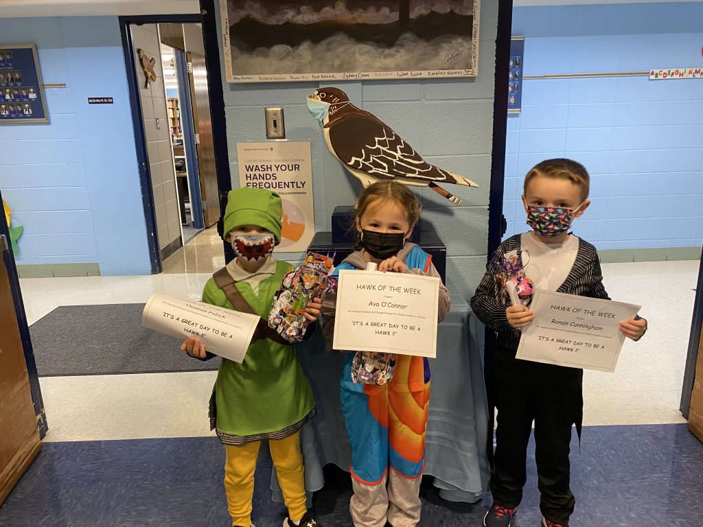Hawks of the Week!! – St. Linus School
