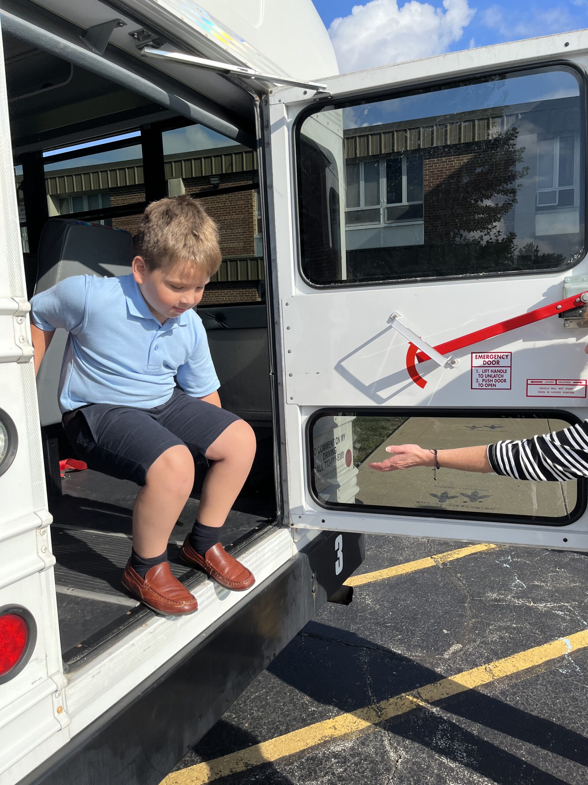 Our bus drill was a success! – St. Linus School