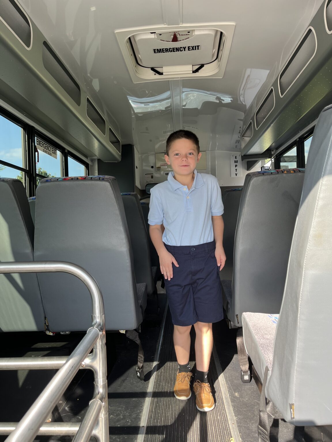 Our bus drill was a success! – St. Linus School