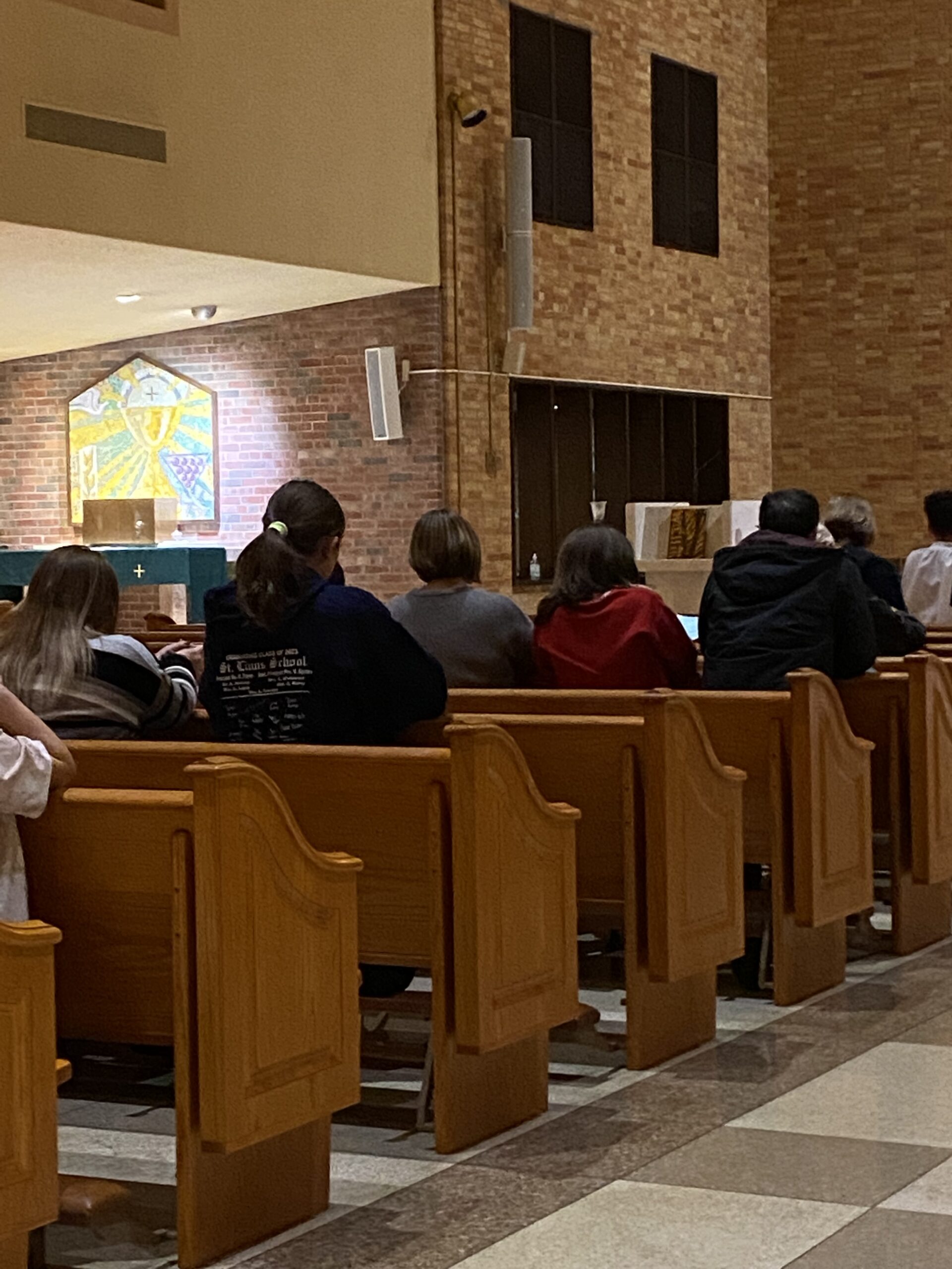 Exposition and Benediction of the Blessed Sacrament – St. Linus School
