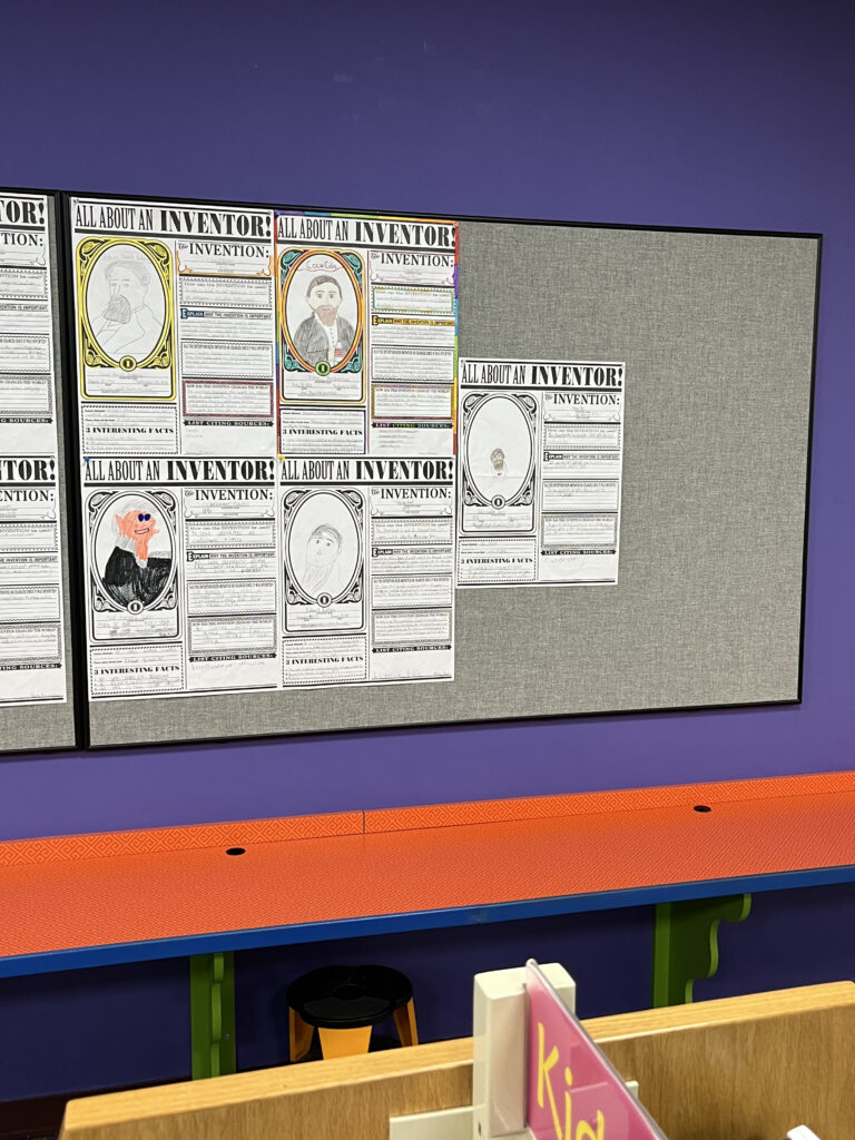 Oak Lawn Public Library Displays Student Work! – St. Linus School