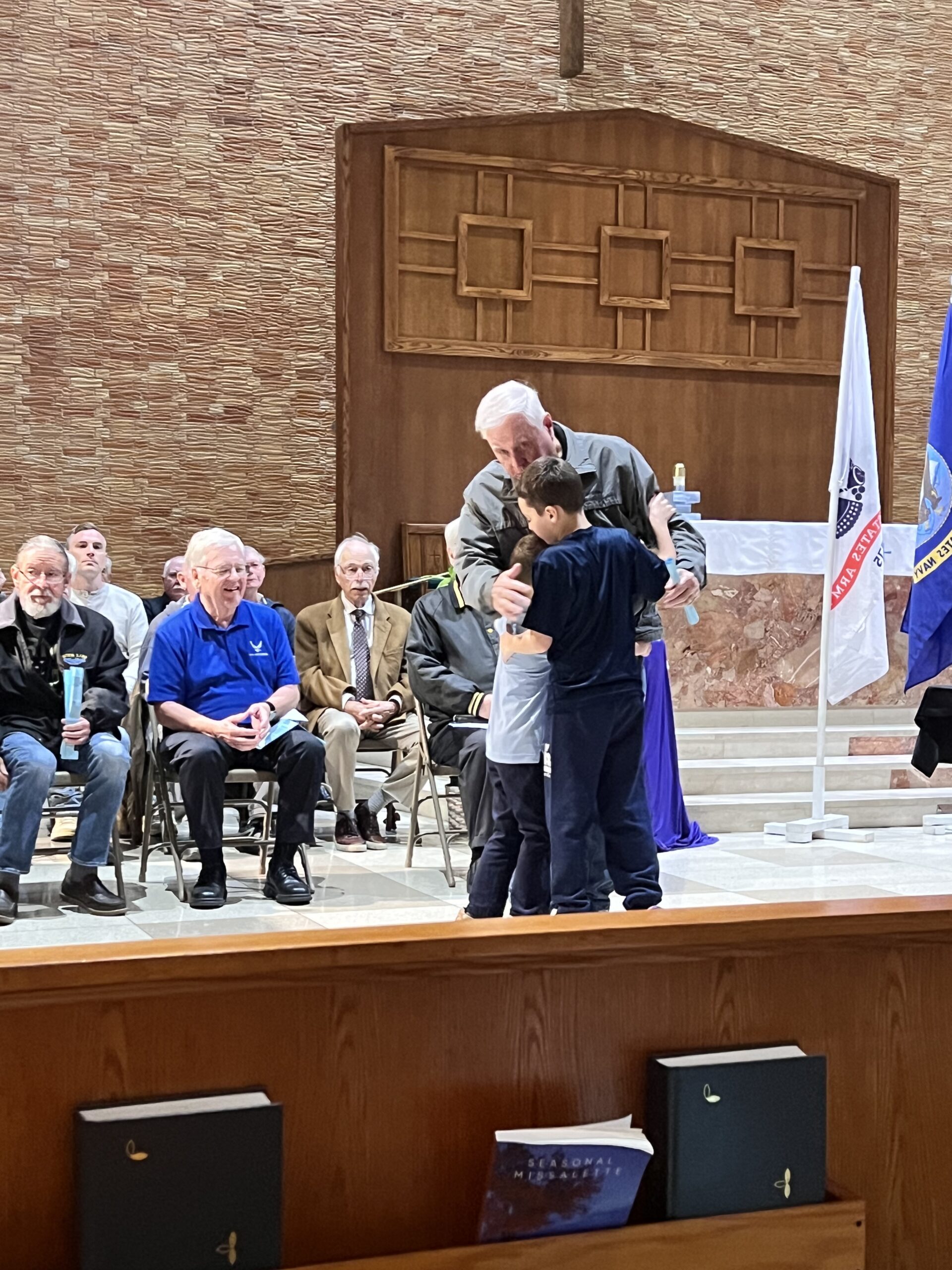 St. Linus Celebrates our Veterans! – St. Linus School