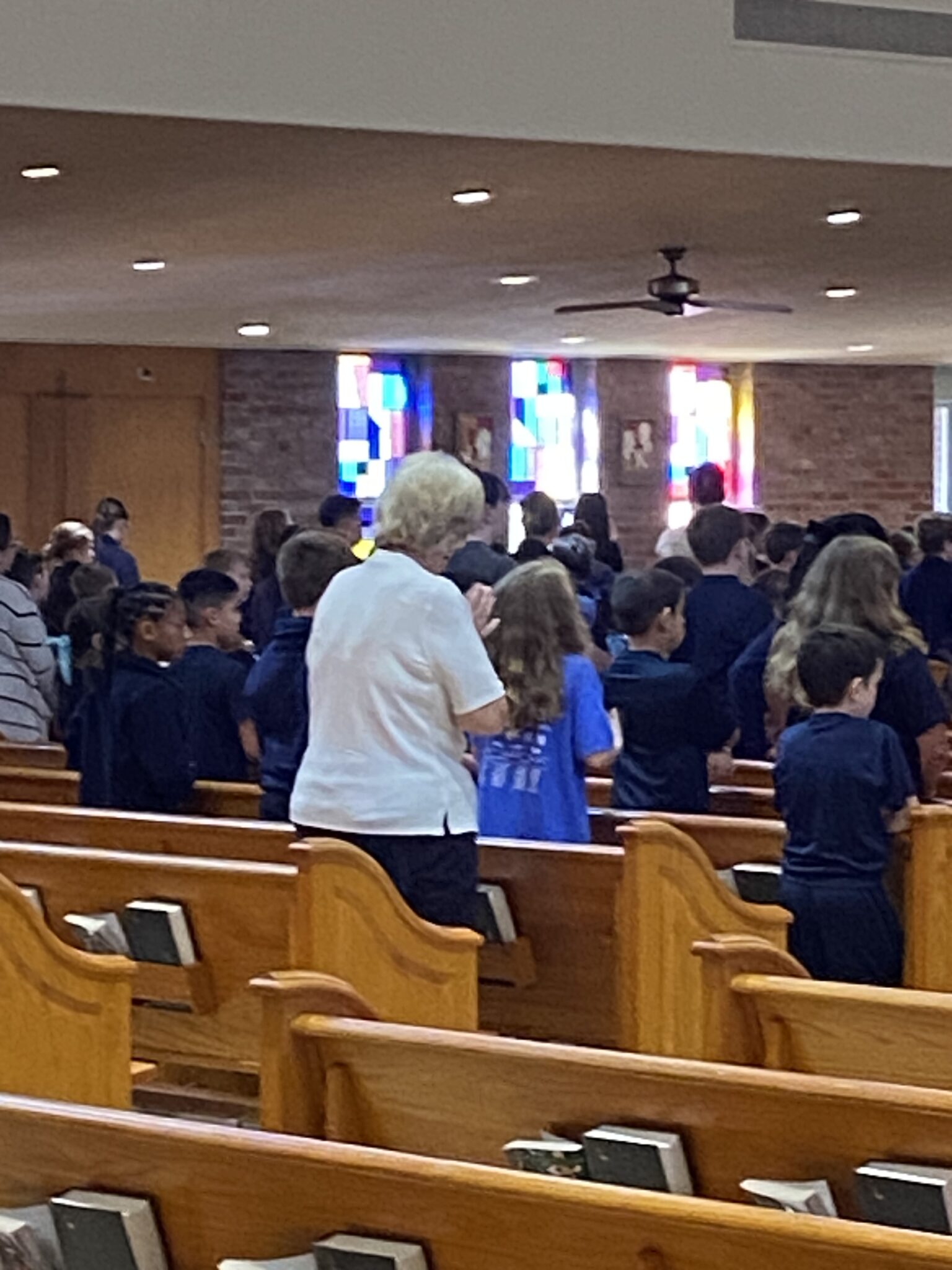 Beautiful All School Mass – St. Linus School