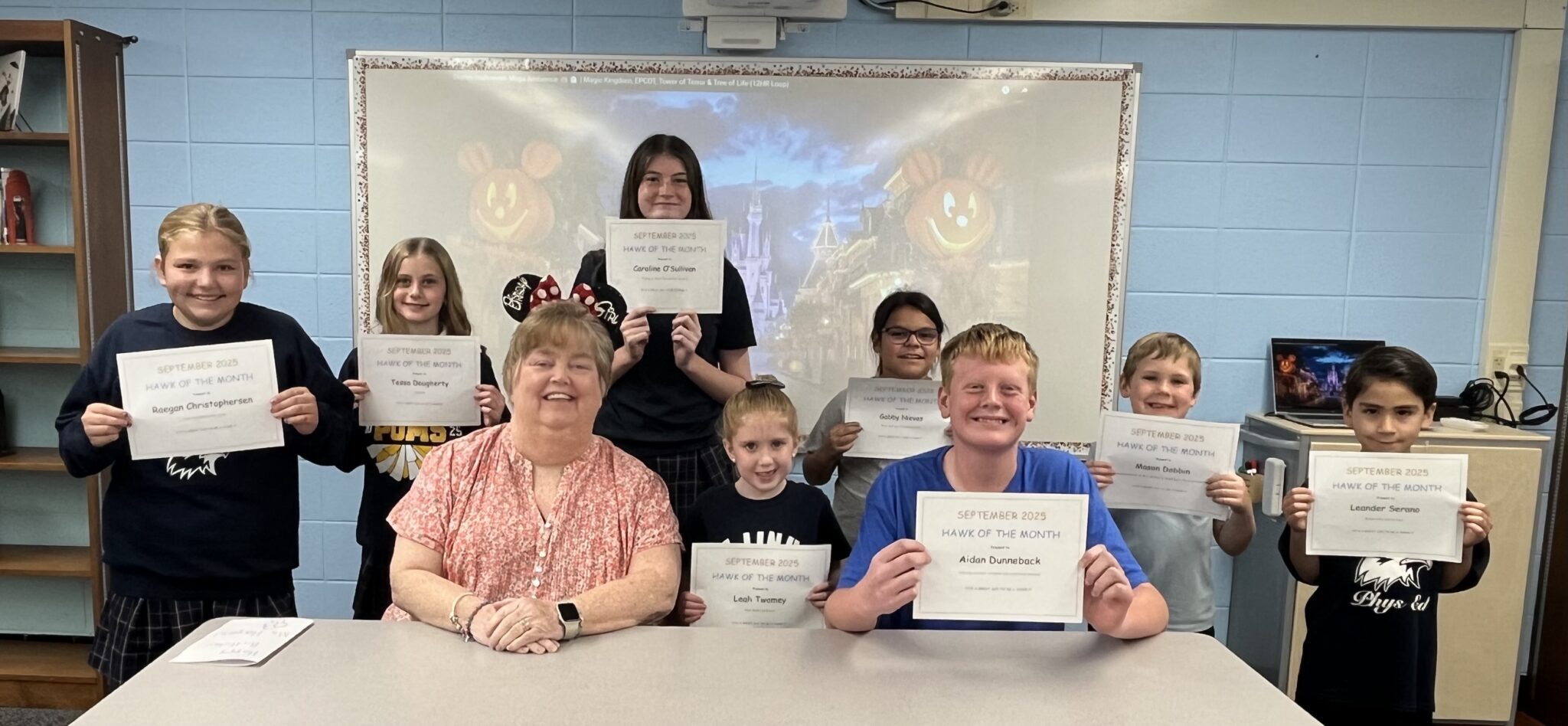Hawks of the Month – St. Linus School